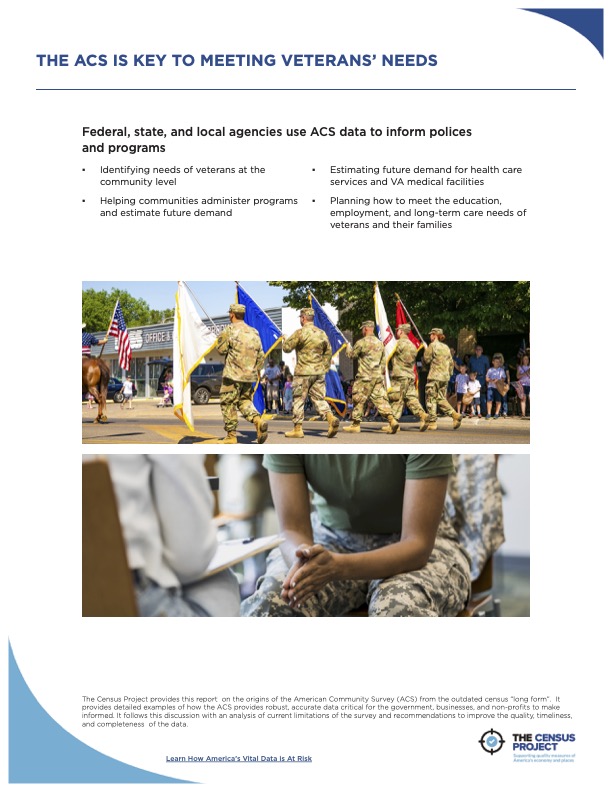 ACS: America’s Essential Economic and Social Data at Risk (2023) – The Census Project