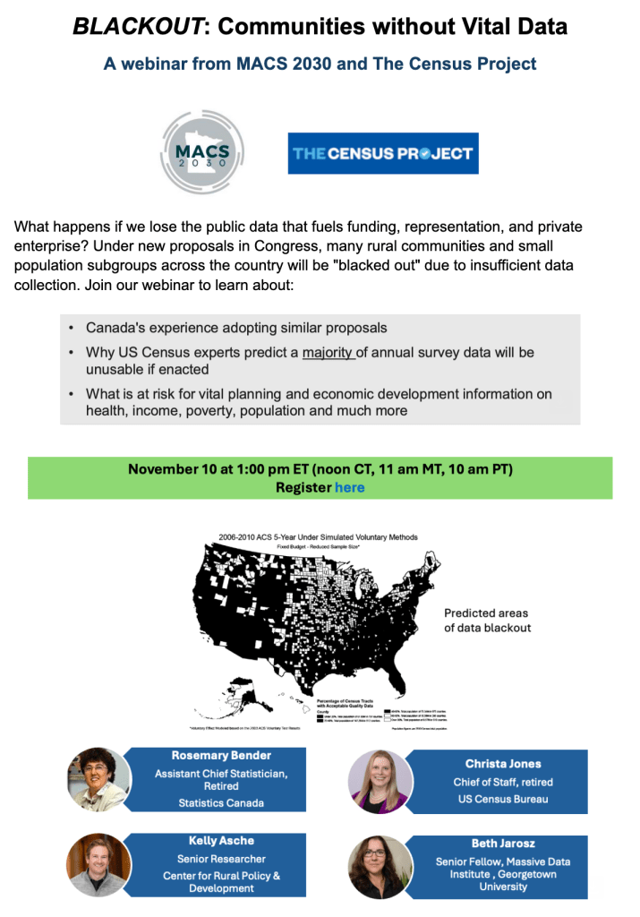 October 2025 Census Project Update - The Census Project